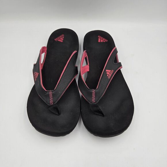 adidas | Shoes | Adidas Womens 7 Fit Foam Soft Comfort Footbed Black ...